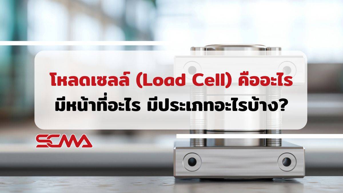 โหลดเซลล์ (Load Cell) คืออะไร มีหน้าที่อะไร มีประเภทอะไรบ้าง?
