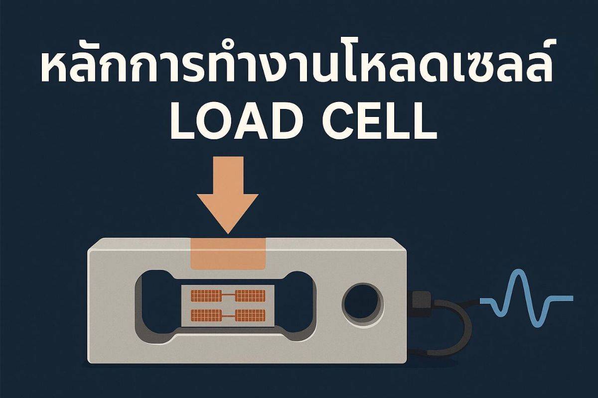 โหลดเซลล์ (Load Cell) คืออะไร มีหน้าที่อะไร มีประเภทอะไรบ้าง?